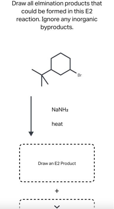 Solved Draw all elmination products that could be formed in | Chegg.com