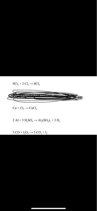 Solved SCl2 + 2 Cl2 → SCI Ca3(PO4)2 + 2 H2SO4 → Ca(H2PO4)2 + | Chegg.com