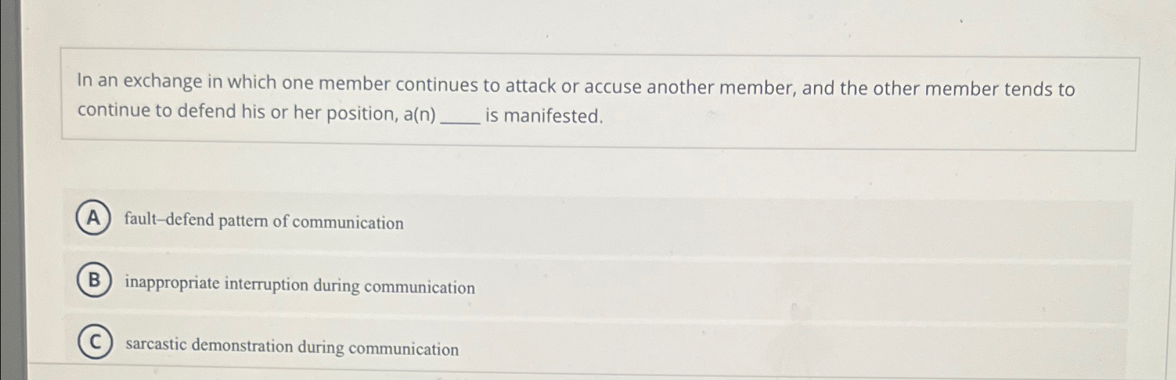 Solved In an exchange in which one member continues to | Chegg.com