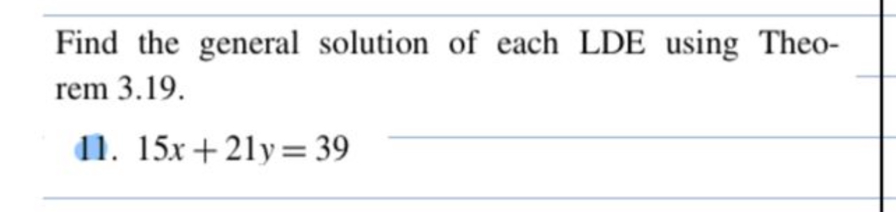 Solved Find the general solution of each LDE using Theo-rem | Chegg.com