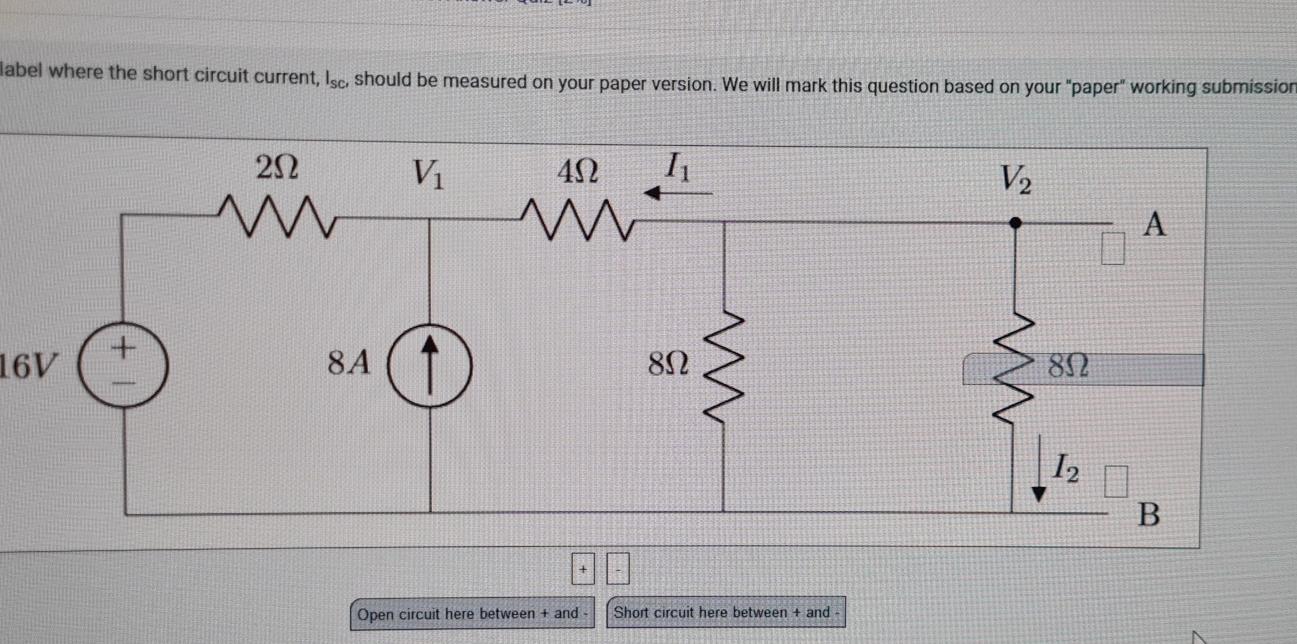 Solved label where the short circuit current, Isc, should be | Chegg.com