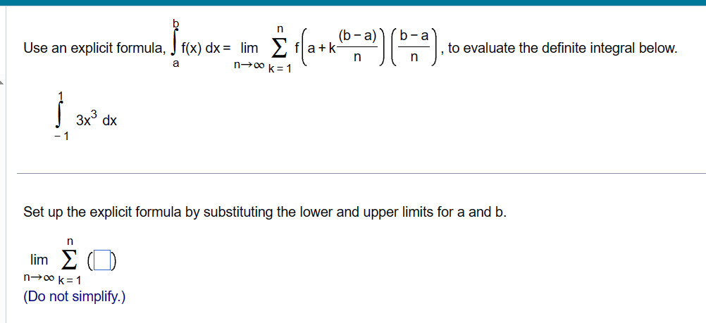 Solved Use an explicit formula, | Chegg.com