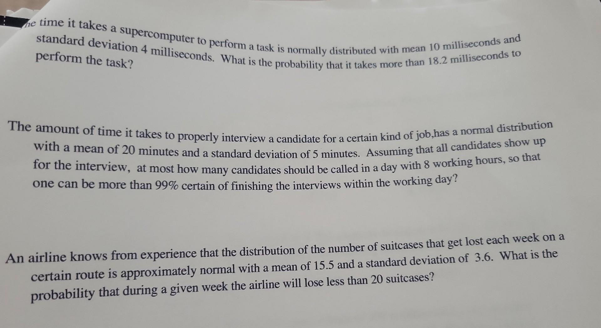 Solved please answer this 3 question with explanation step | Chegg.com