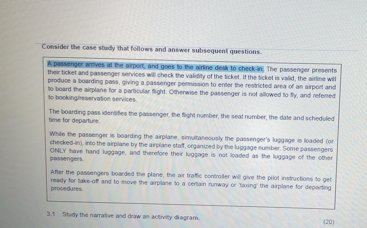 Solved Consider the case study that follows and answer | Chegg.com