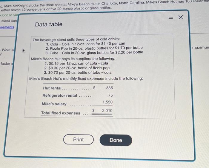 Solved Requirements 1. What is the constraining factor at | Chegg.com
