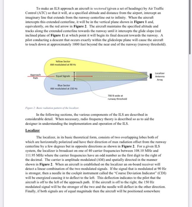 Design an antenna system to implement the Instrument | Chegg.com