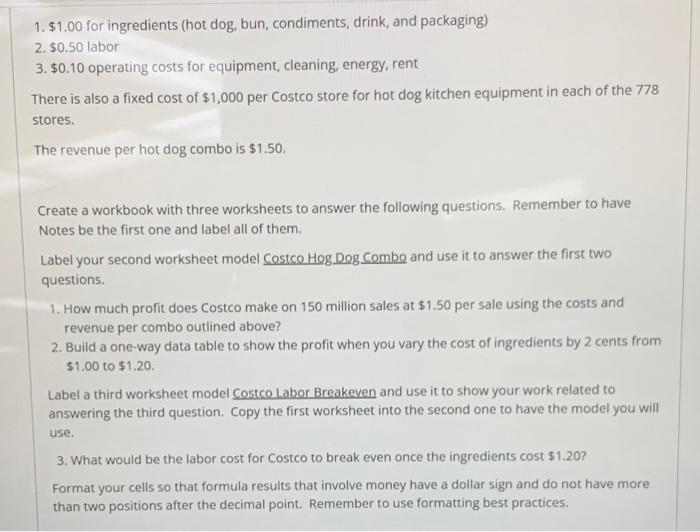 Solved im using excel sheet to do the work please show the | Chegg.com