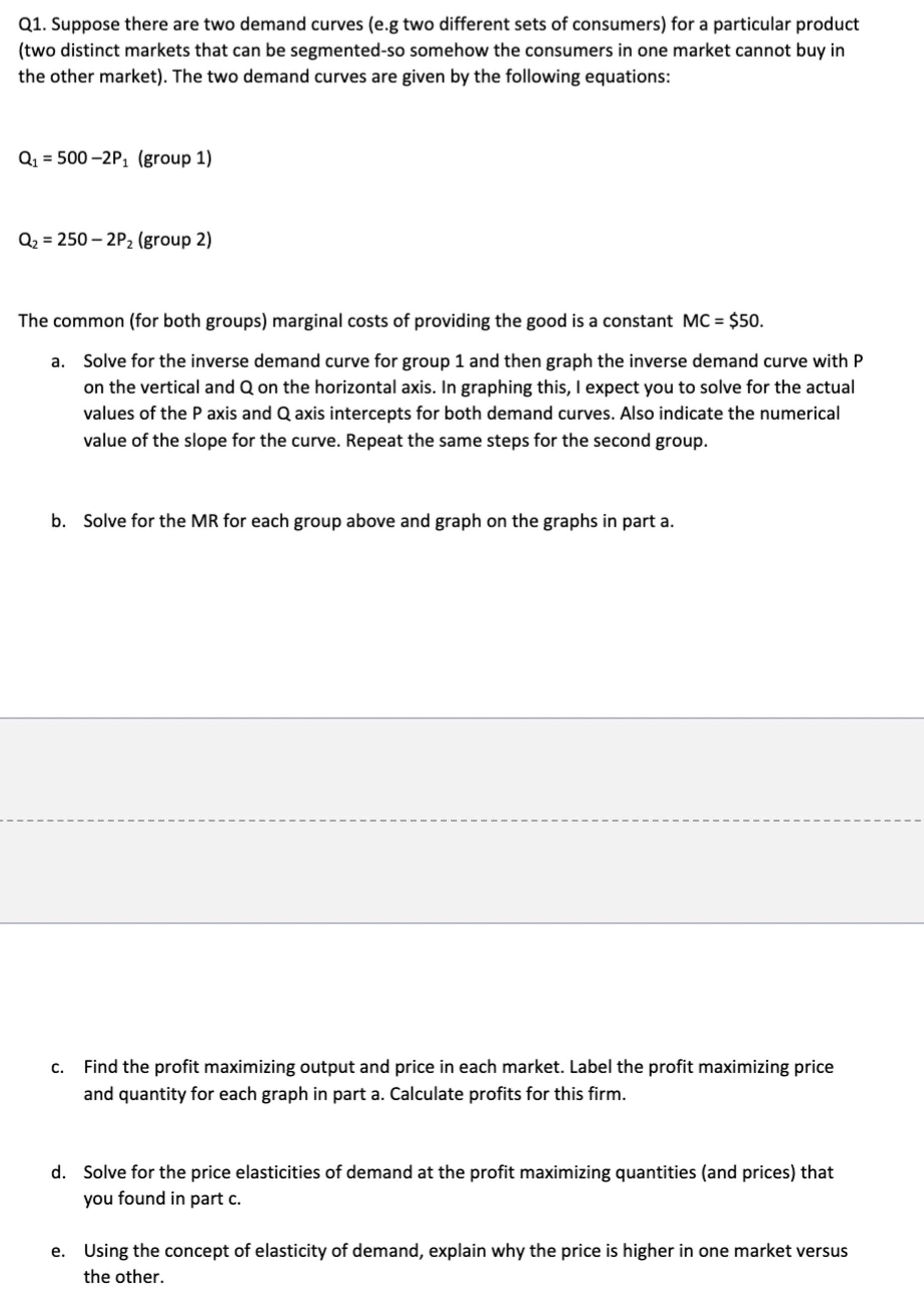 Solved Suppose there are two demand curves (e.g two | Chegg.com
