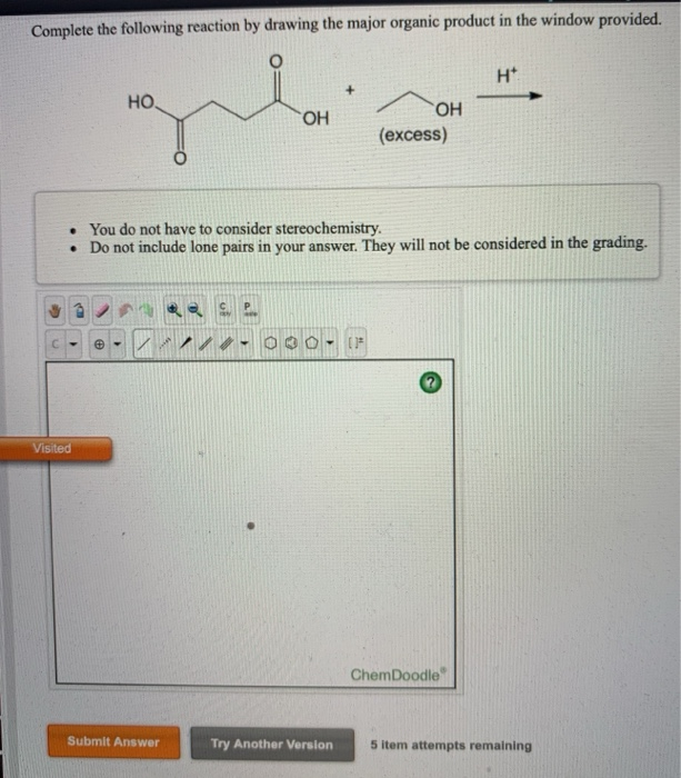 Solved CH3 EtOH, H* CO2H HO Draw the structure of the | Chegg.com