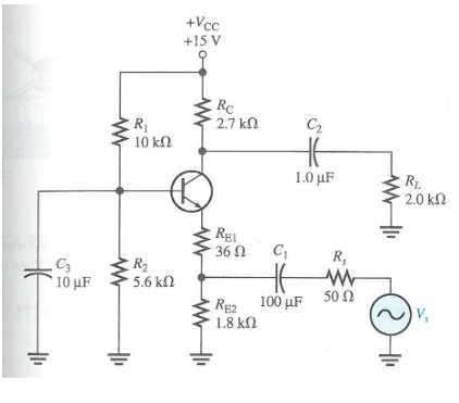 Solved Express the amplifier circuit below as an amplifier | Chegg.com