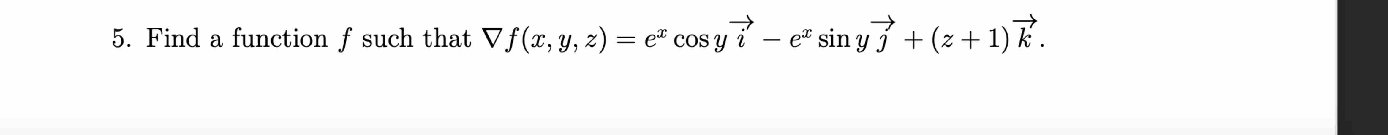 Solved Find a function f ﻿such that | Chegg.com