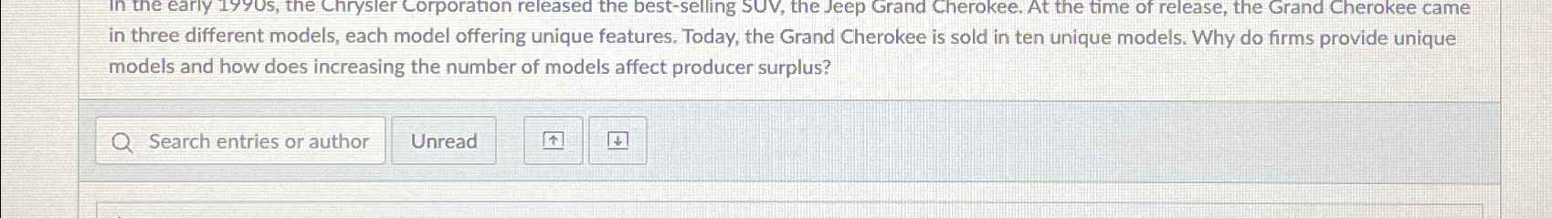 Solved in three different models, each model offering unique | Chegg.com