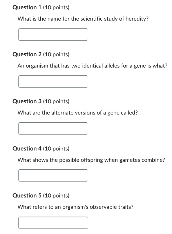 Solved Life Science Question | Chegg.com