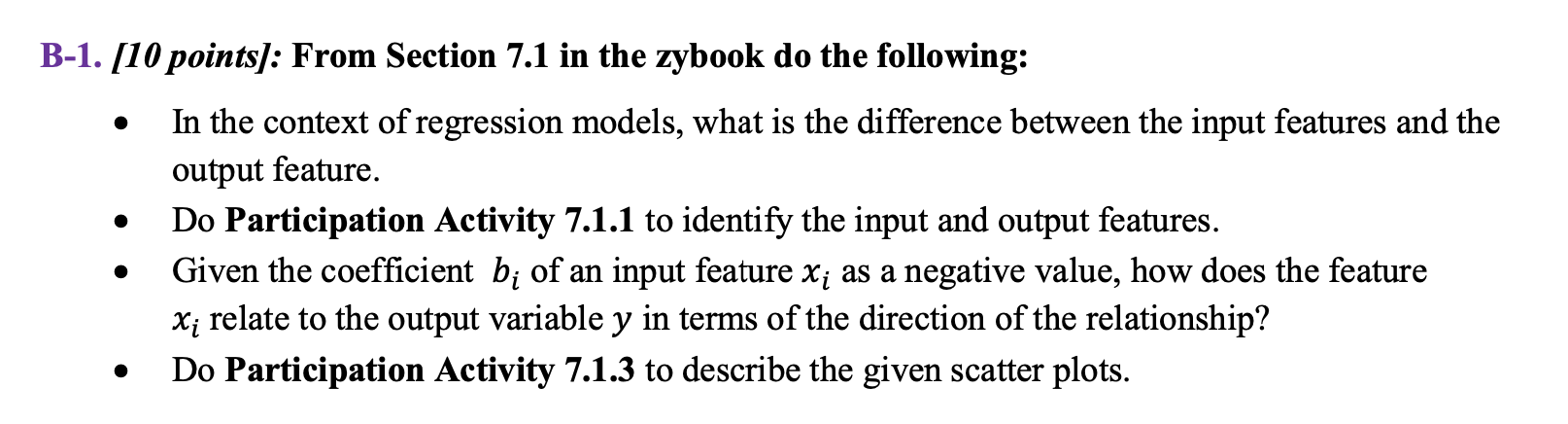 Solved B-1. [10 ﻿points]: From Section 7.1 ﻿in the zybook do | Chegg.com