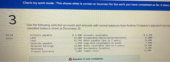 Solved Use the following selected accounts and amounts with | Chegg.com