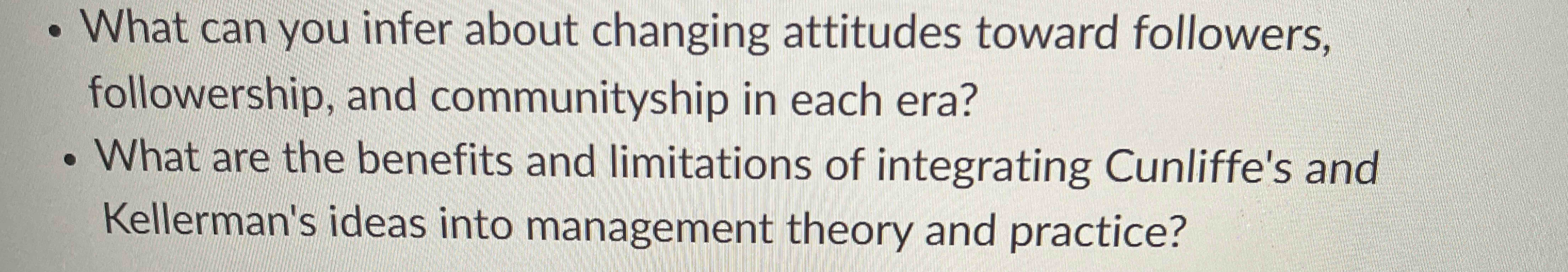 Solved What can you infer about changing attitudes toward | Chegg.com