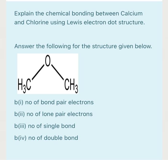 Solved Explain the chemical bonding between Calcium and | Chegg.com