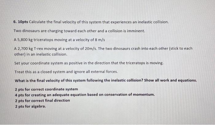 Solved The below velocity over time graph of a 50kg object | Chegg.com