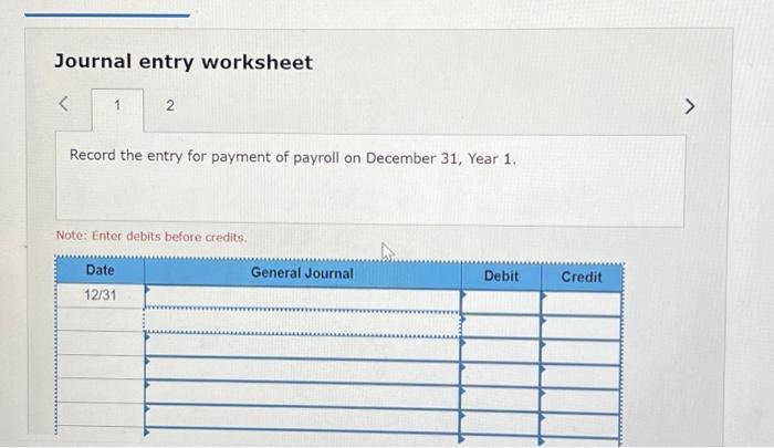 Solved Problem 9.23A (Static) Accounting for payroll and | Chegg.com