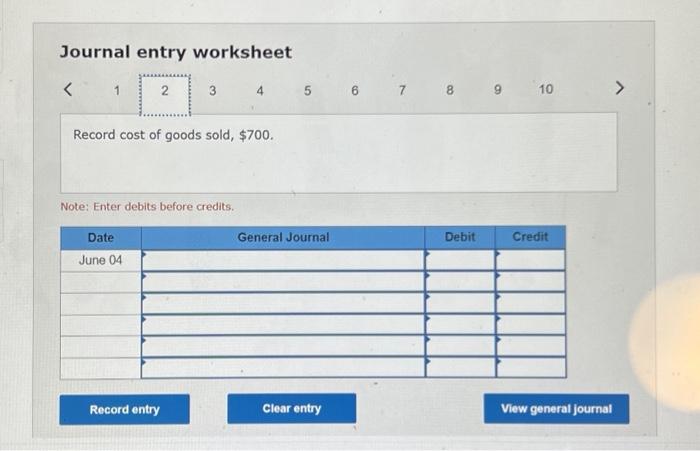 Solved Journal entry worksheet Sold $13,000 of merchandise | Chegg.com