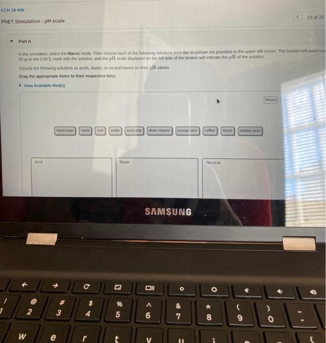Solved Part In the simulation open the Custom mode. The | Chegg.com