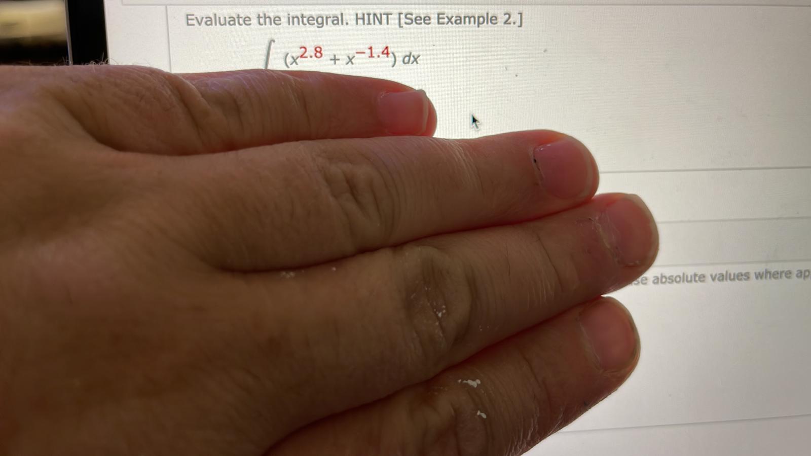 Solved Evaluate the integral. HINT [See Example | Chegg.com