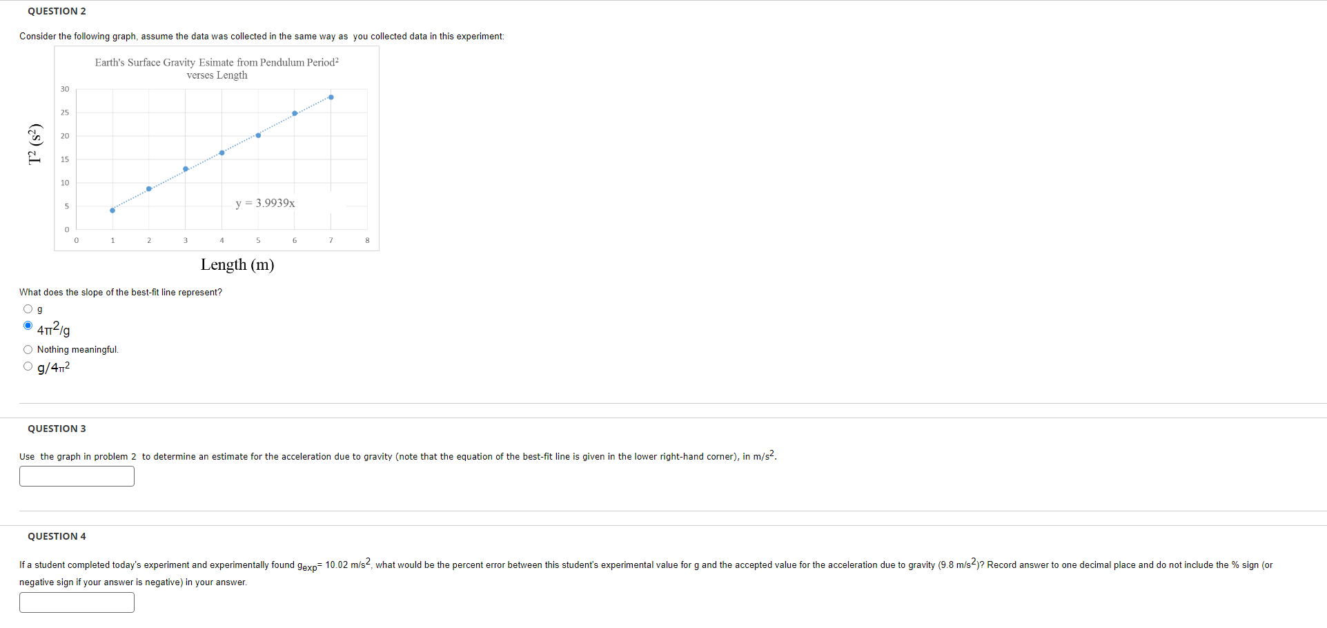 Solved QUESTION 2Consider the following graph, assume the | Chegg.com