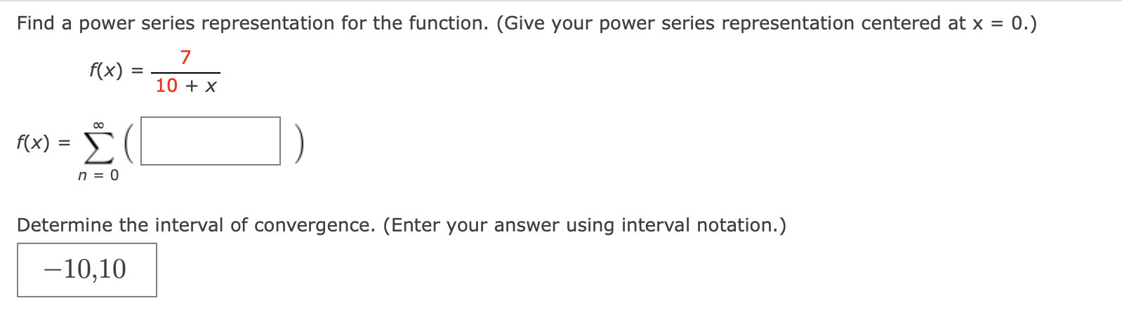 Solved Find a power series representation for the function. | Chegg.com