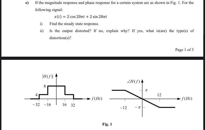 Solved Problem 2 (22 Points) a) Using duality, find Fourier | Chegg.com