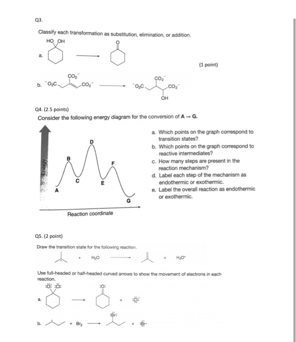 Solved Q3 Classify each transformation as substitution, | Chegg.com