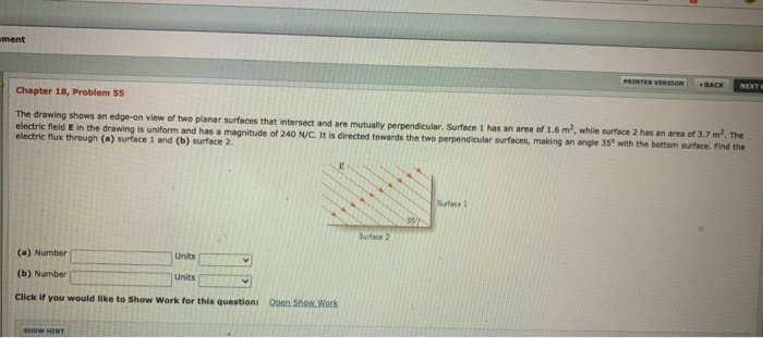 Solved ment PRINTER VERSION 4 BACK Chapter 18, Problem 55 | Chegg.com