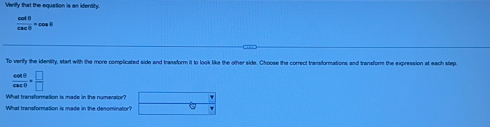 Solved Verify that the equation is an | Chegg.com Solved Verify that the equation is an | Chegg.com
