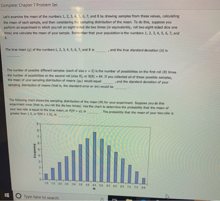 Solved Complete: Chapter 7 Problem Set Let's examine the | Chegg.com