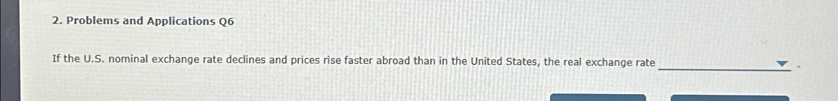 Solved Problems and Applications Q6If the U.S. ﻿nominal | Chegg.com