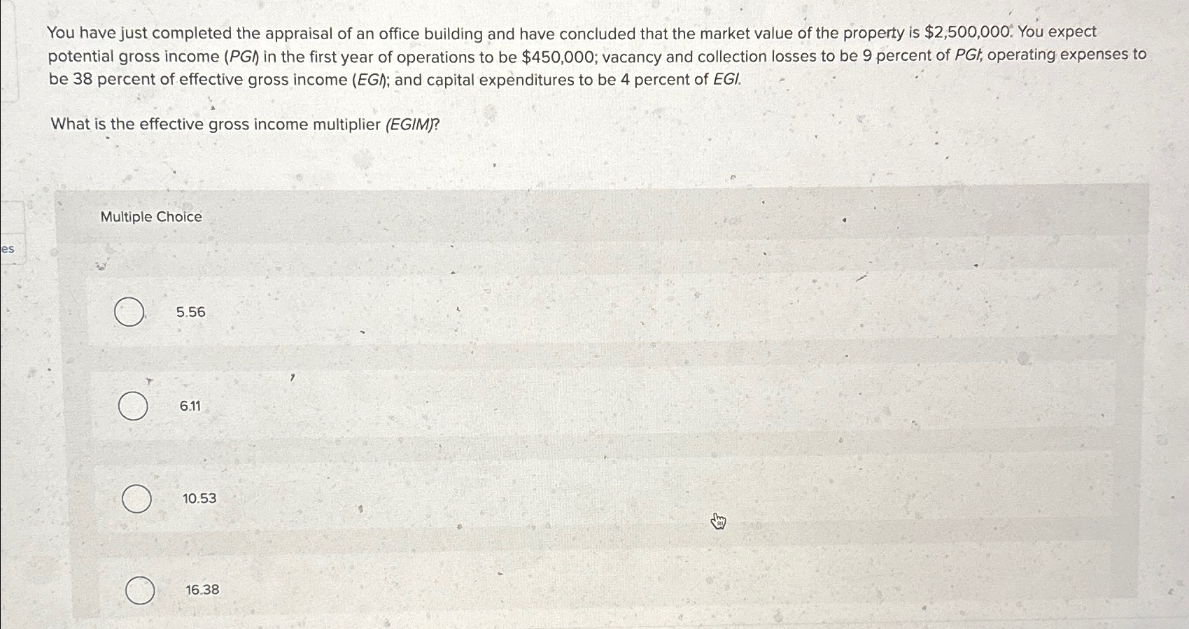 Solved You have just completed the appraisal of an office | Chegg.com