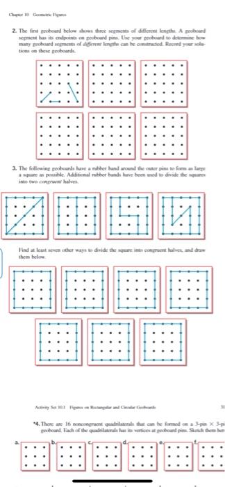 Solved Chapter 10.1 Geometry Class Activity Rectangular | Chegg.com