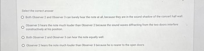 Solved Now suppose a third person, Observer 3 , shows up | Chegg.com