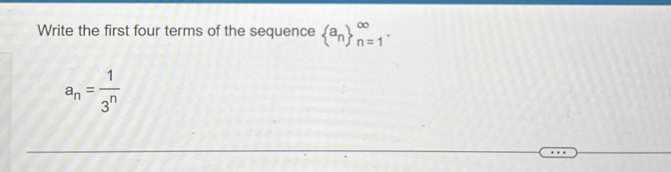 Solved Consider the infinite series ∑k=1∞1k+1. ﻿Evaluate the | Chegg.com