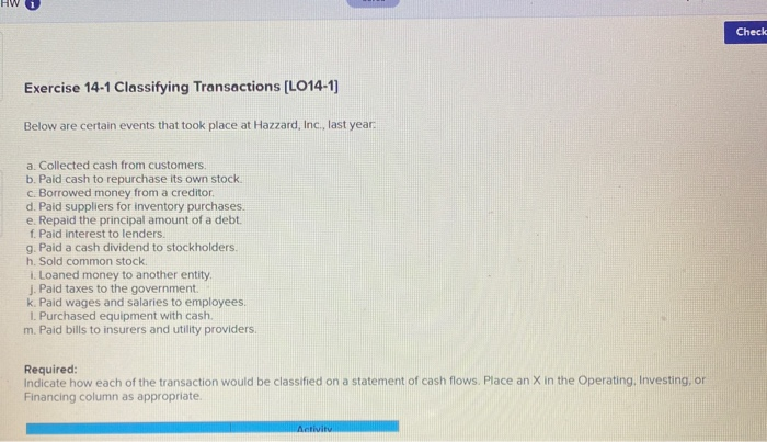 Solved Hw Check Exercise 14 1 Classifying Transactions 8657