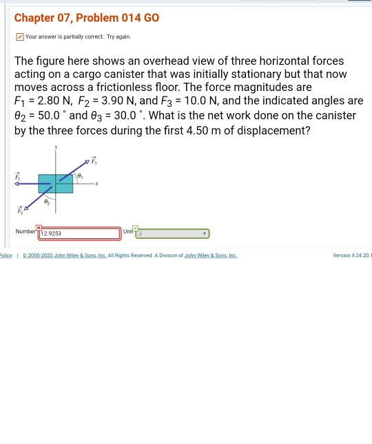 Solved Chapter 07, Problem 014 GO your answer is partially | Chegg.com