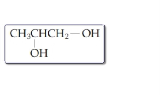 Solved CH3CH2OCH HO-CH2CHCH2-OH OH CH3CH2CH2-OH LOH-OH | Chegg.com
