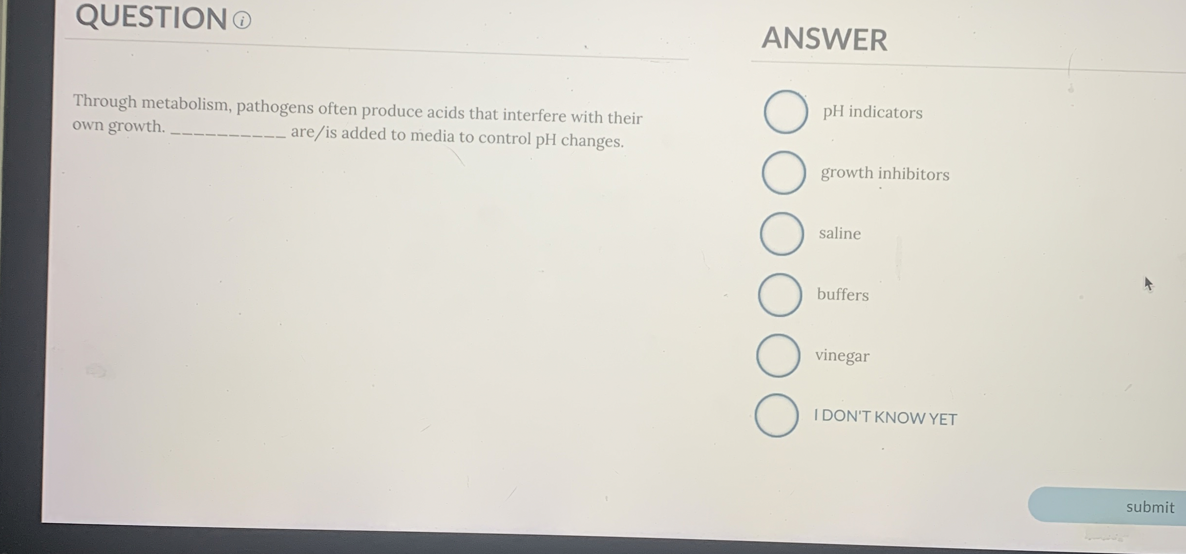 Solved QUESTION (i)ANSWERThrough metabolism, pathogens often | Chegg.com