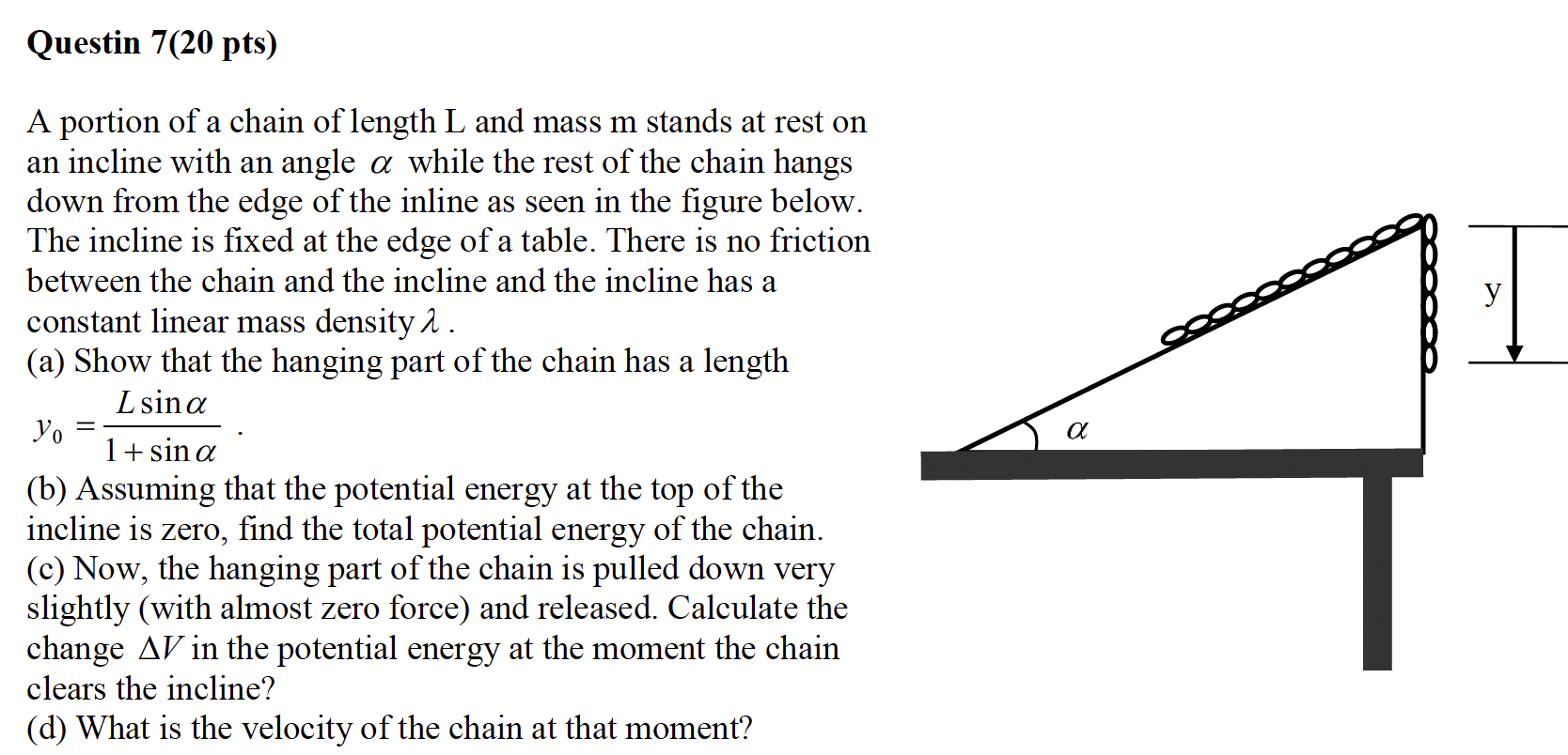 Solved Please, detailed explanation for Classical Mechanics | Chegg.com