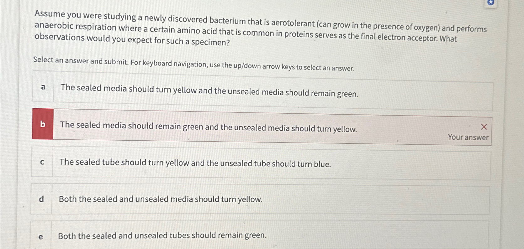 Solved Assume you were studying a newly discovered bacterium | Chegg.com