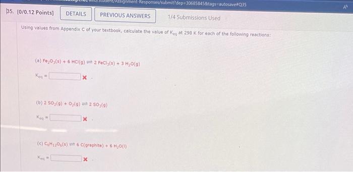 Using values from Appendix C of your textbook, | Chegg.com