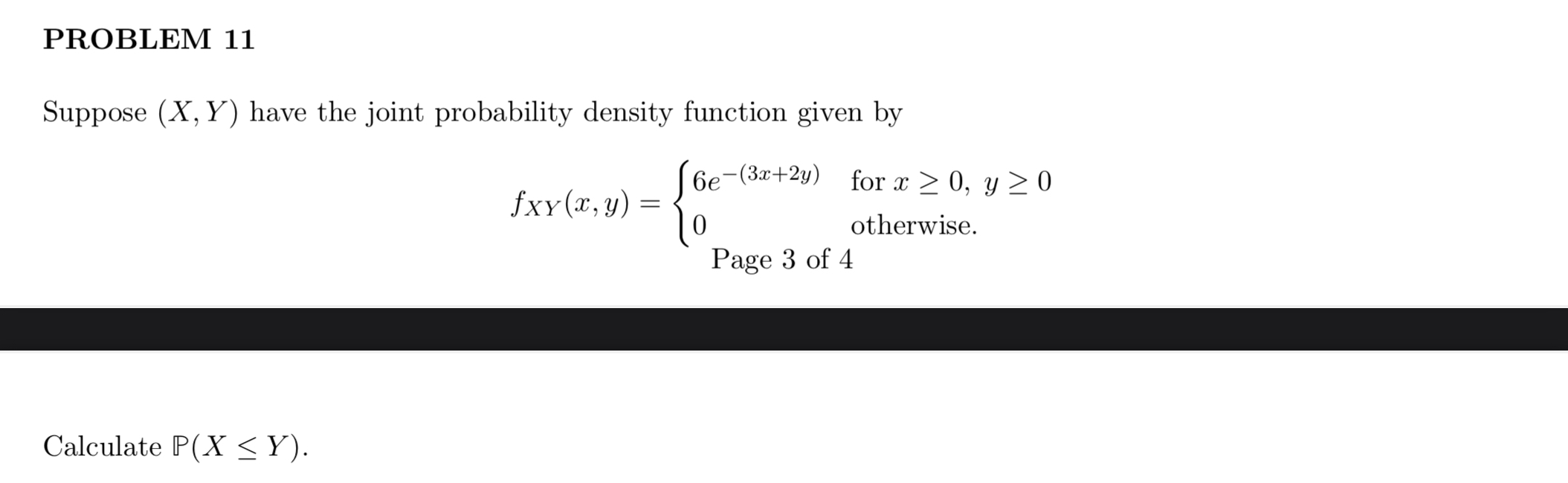 Solved Suppose (X,Y) have the joint probability density | Chegg.com Solved Suppose (X,Y) have the joint probability density | Chegg.com