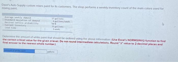 Solved Need assistance in solving this problem using excel. | Chegg.com
