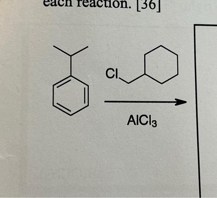 eacn reaction. [36] | Chegg.com