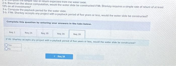 Problem 14-26 (Algo) SImple Rate of Return; Payback | Chegg.com