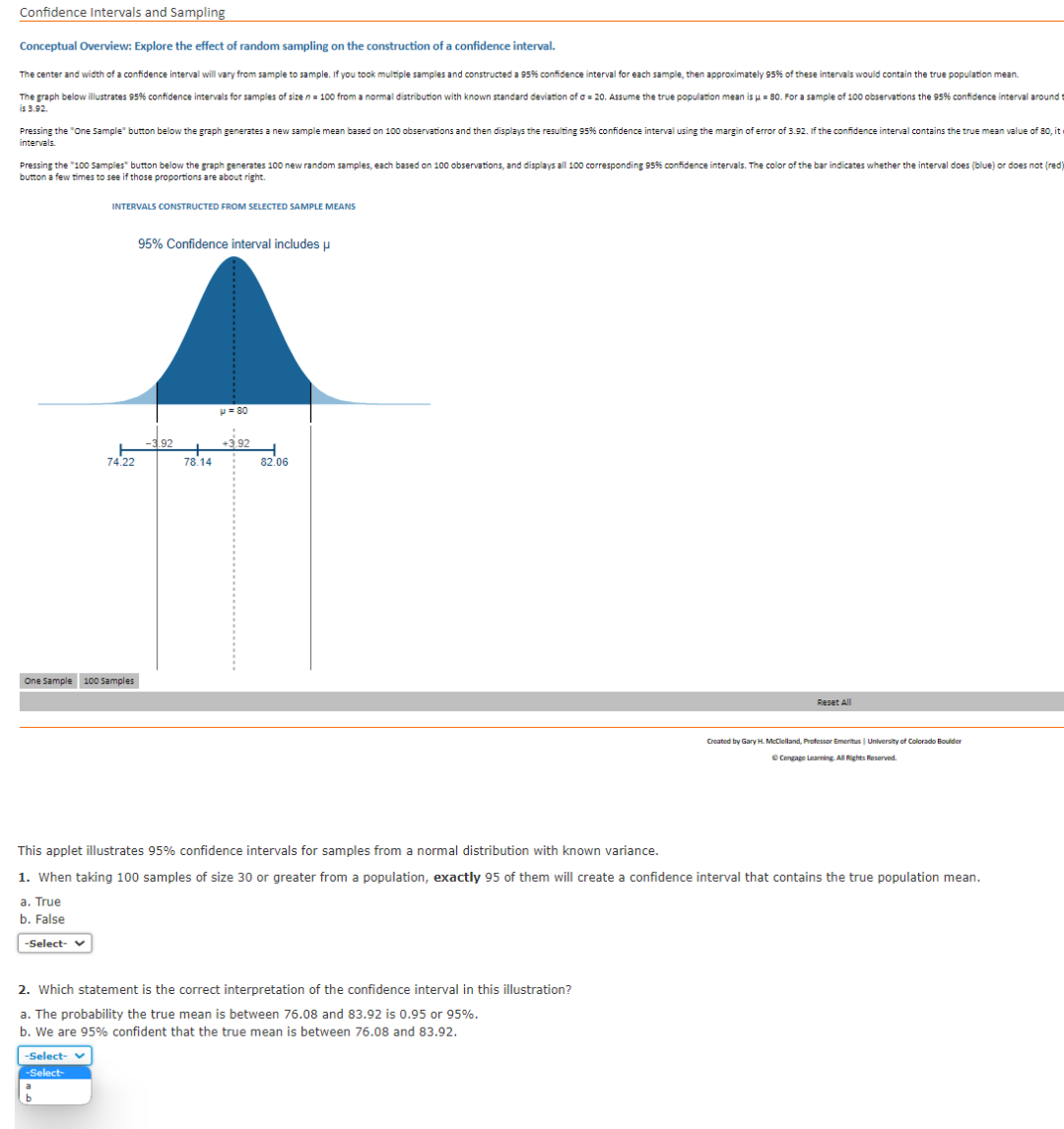 Solved Conceptual Overview: Explore the effect of random | Chegg.com